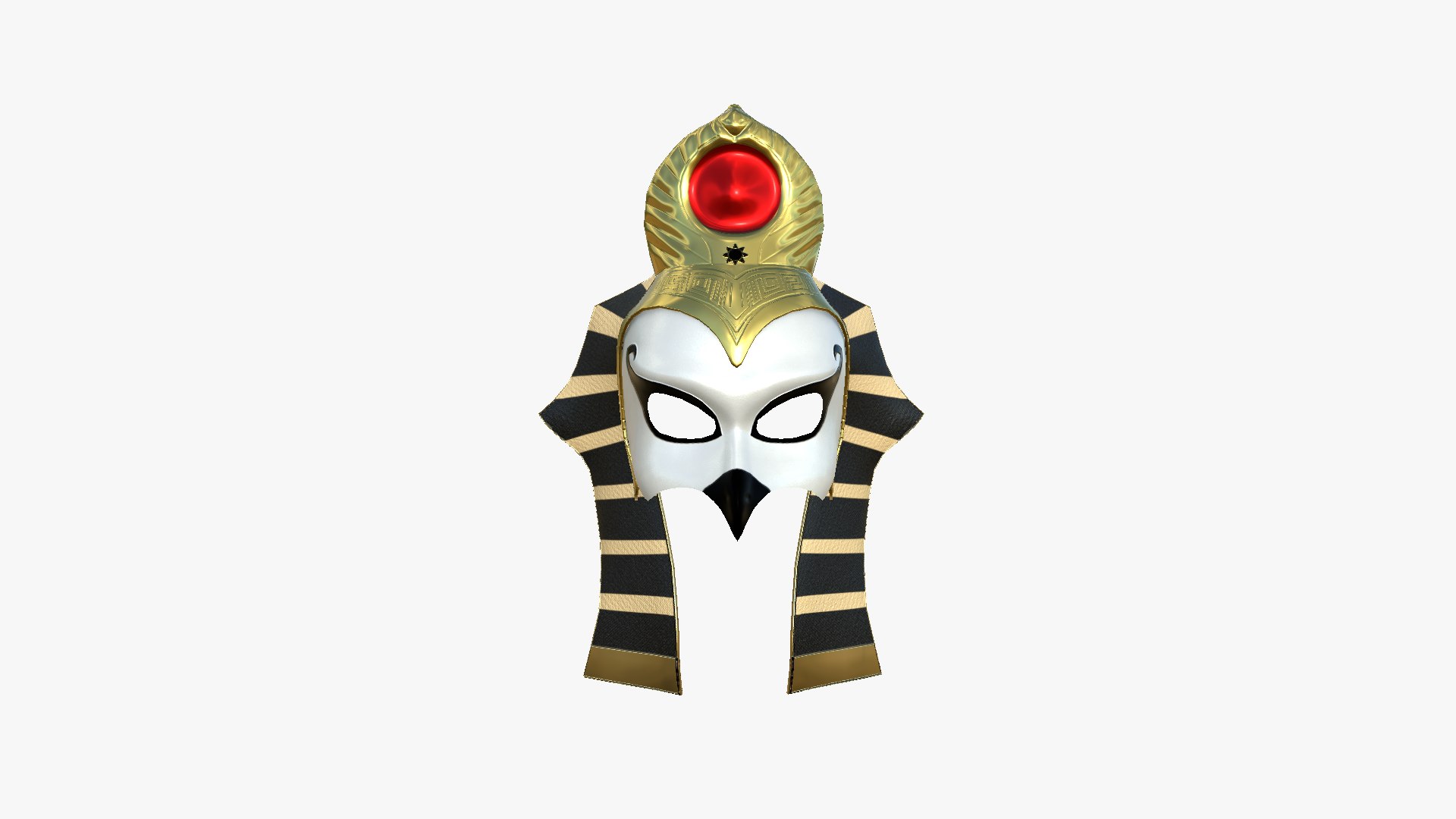 3D Ra Mask A02 - Egyptian Gods Character Clothing Model - TurboSquid ...