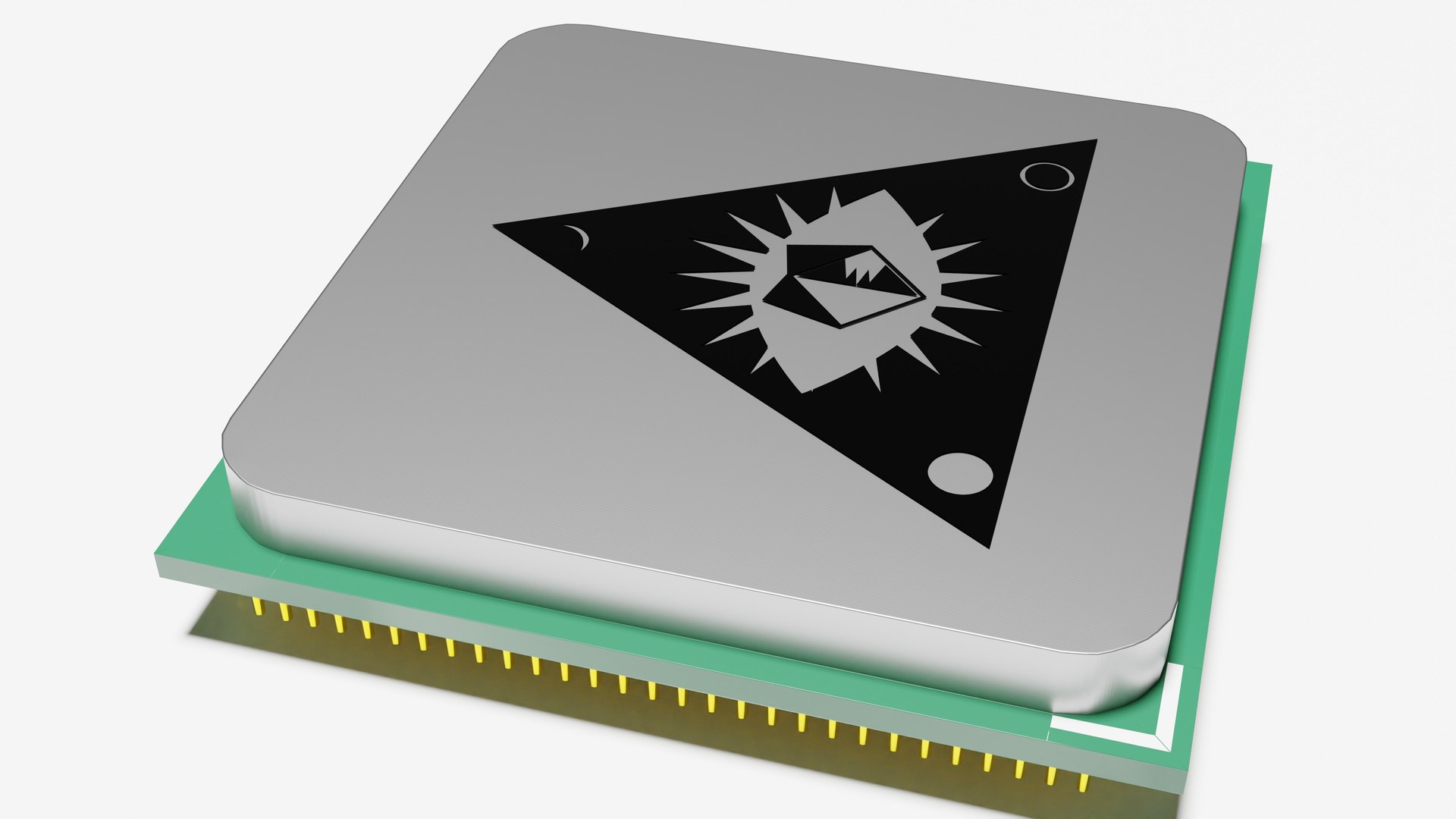 Generic Computer CPU 3D Model - TurboSquid 2100646