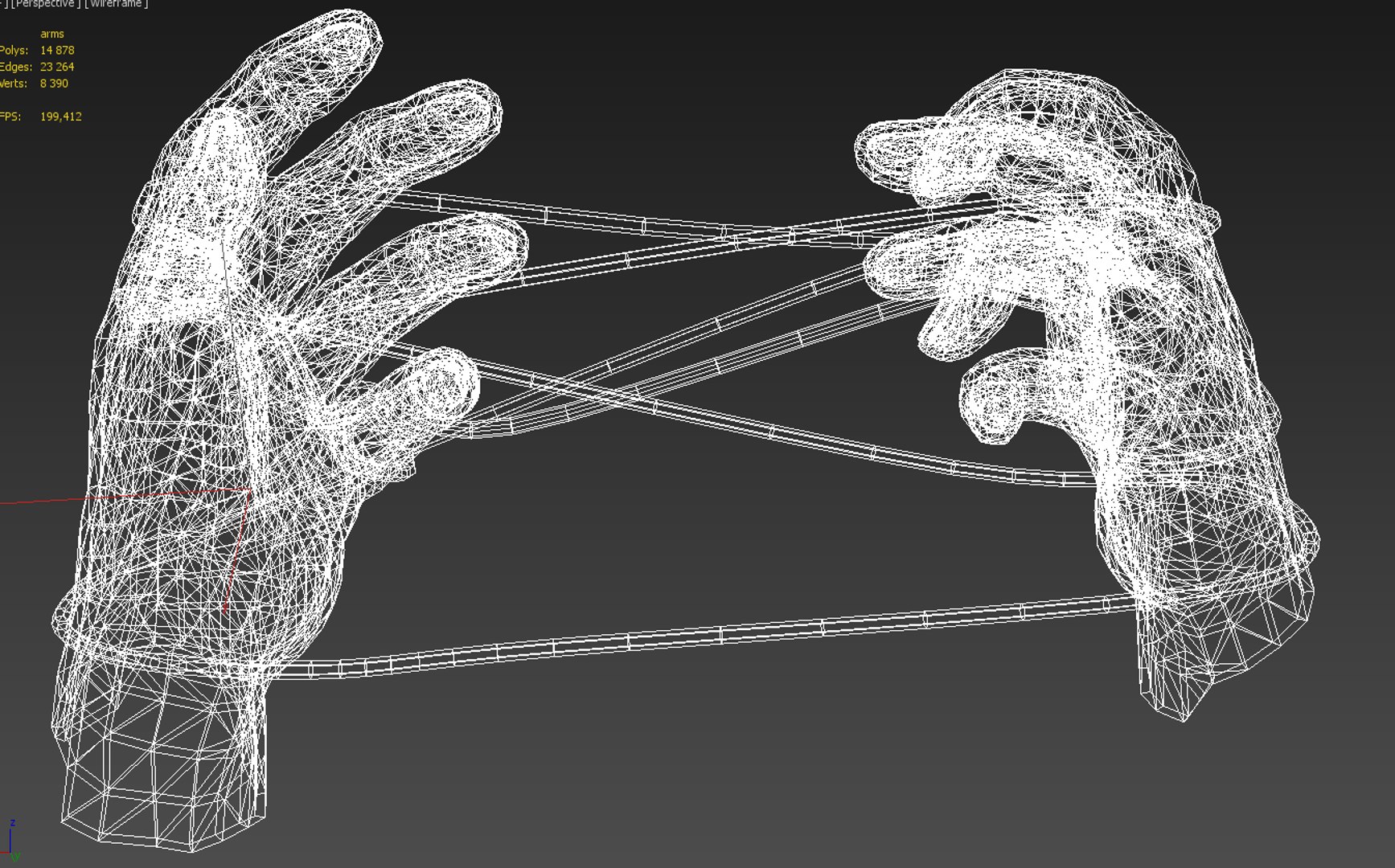 Hands Tied Rope 3D - TurboSquid 1419814