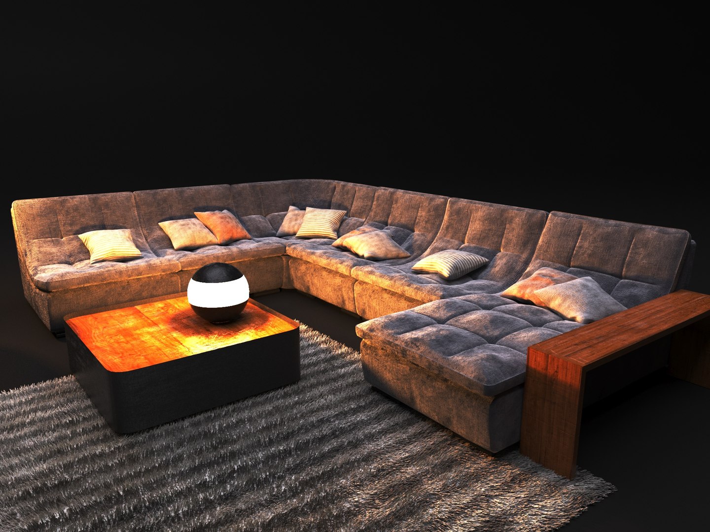 3D Sofa Professional Architectural Visualizations - TurboSquid 1209570