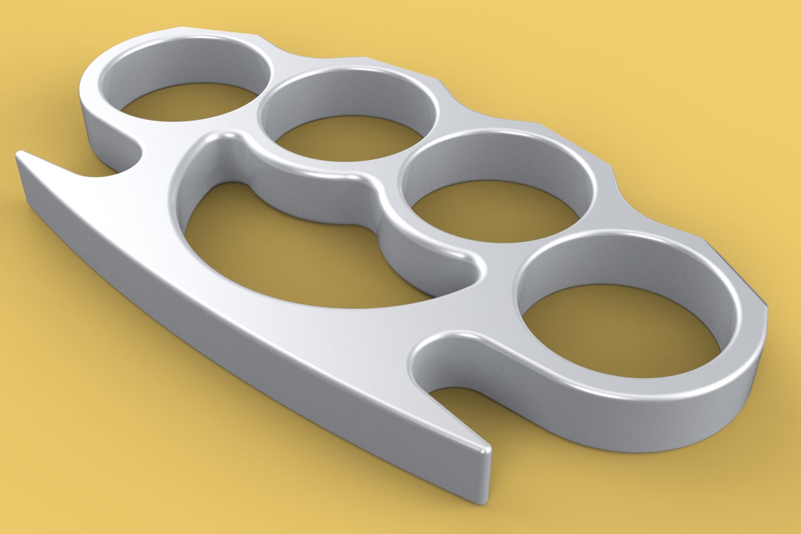 BRASS KNUCKLES KNUCKLE DUSTER SELF DEFENSE FIST LOAD GRIP HAND Model ...