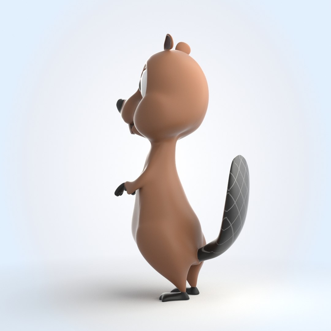 3D Beaver - TurboSquid 1972025