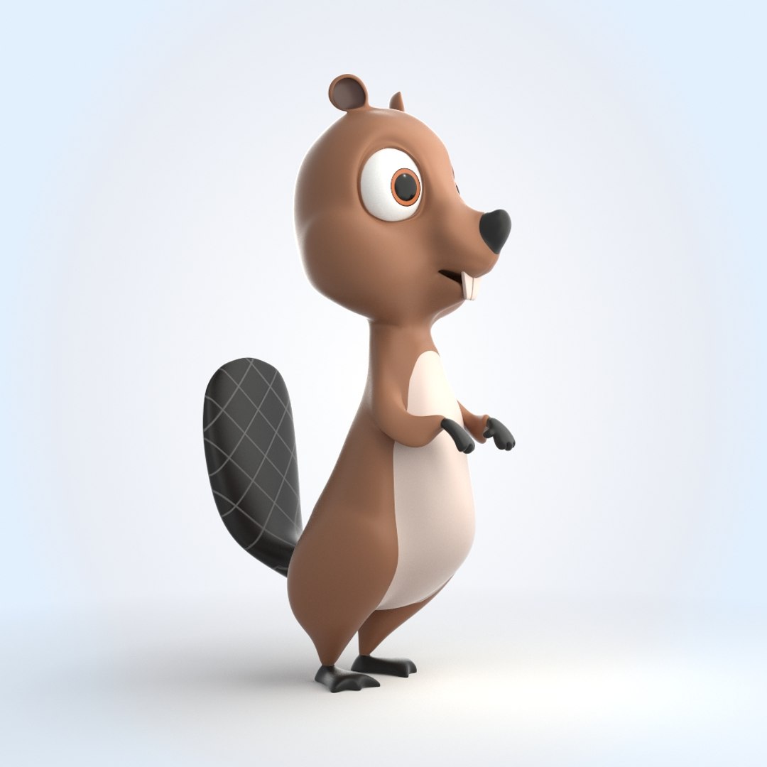 3D Beaver - TurboSquid 1972025