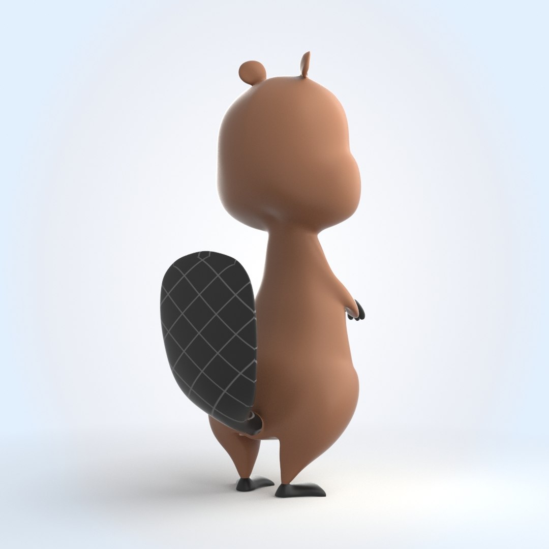 3D Beaver - TurboSquid 1972025