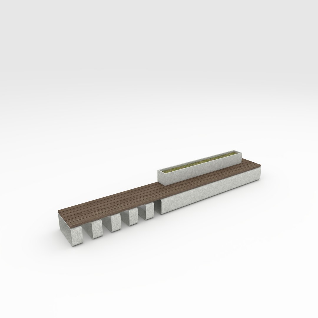 Bench Park 11 3D - TurboSquid 1938922