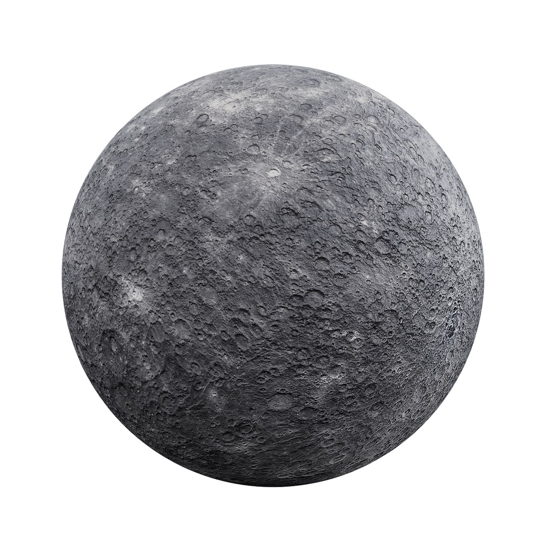 Photorealistic Mercury Model - TurboSquid 1234089
