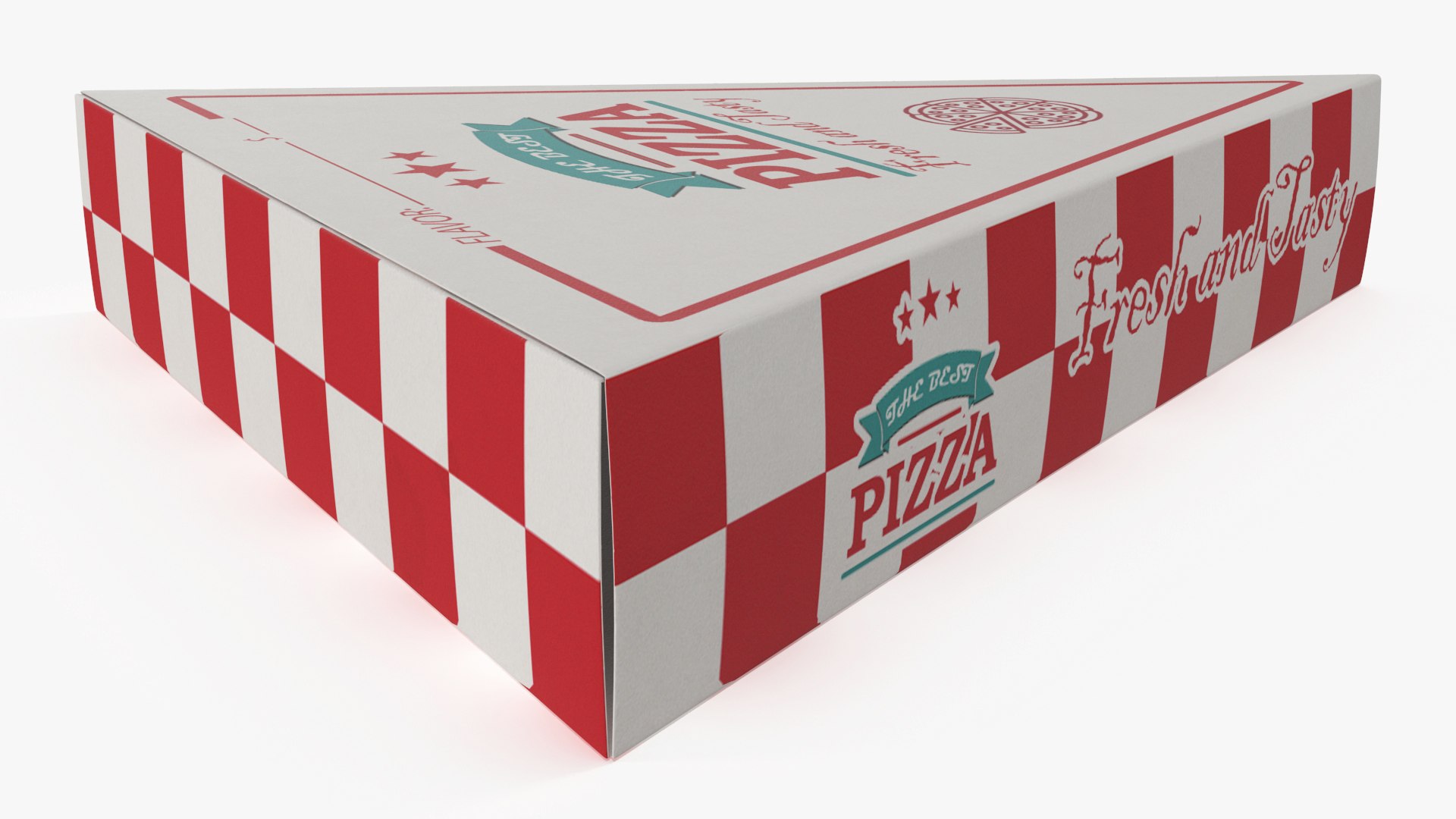 Triangle Pizza Slice Packaging Box 3D - TurboSquid 2155816