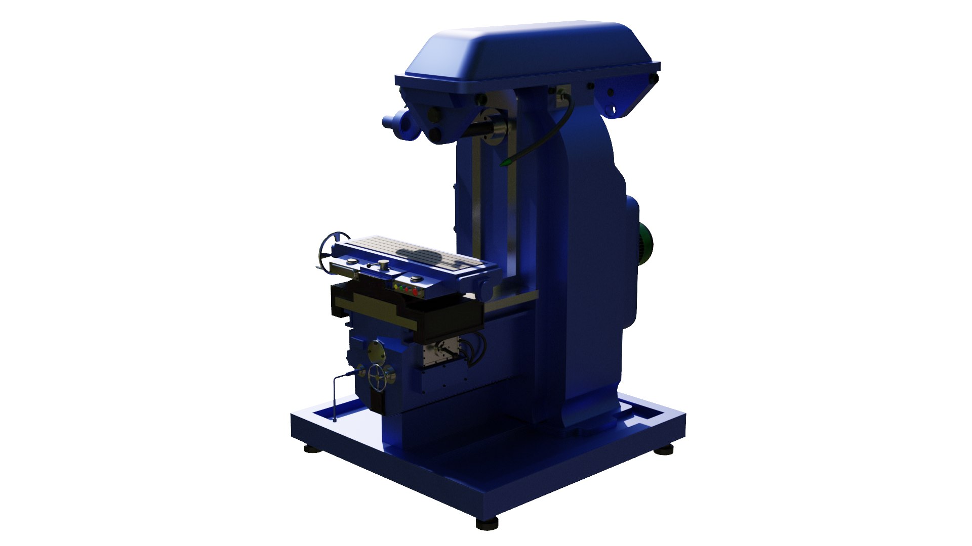 Milling Machine Model - TurboSquid 1931407