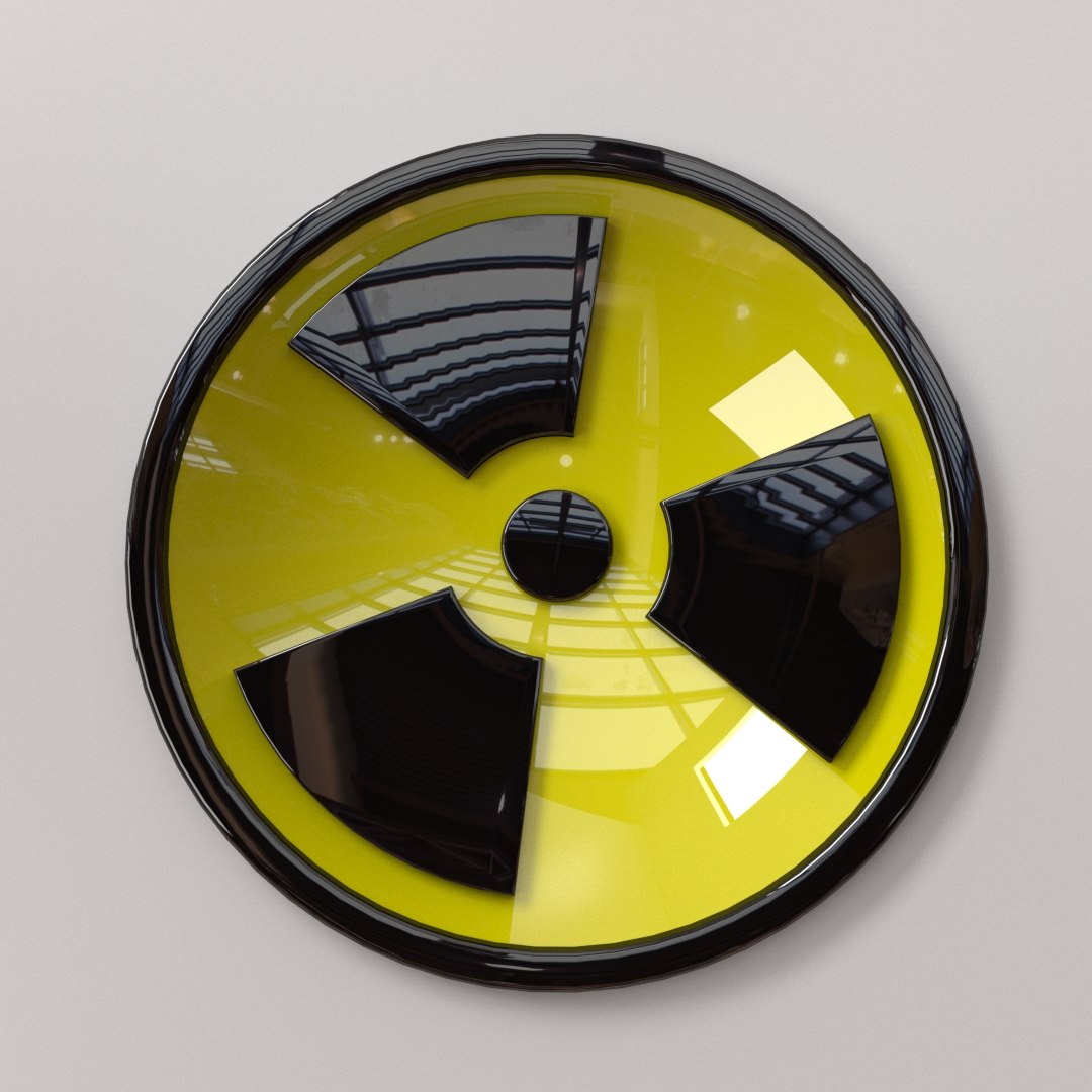 Radioactive Symbol 3D Model - TurboSquid 1501547
