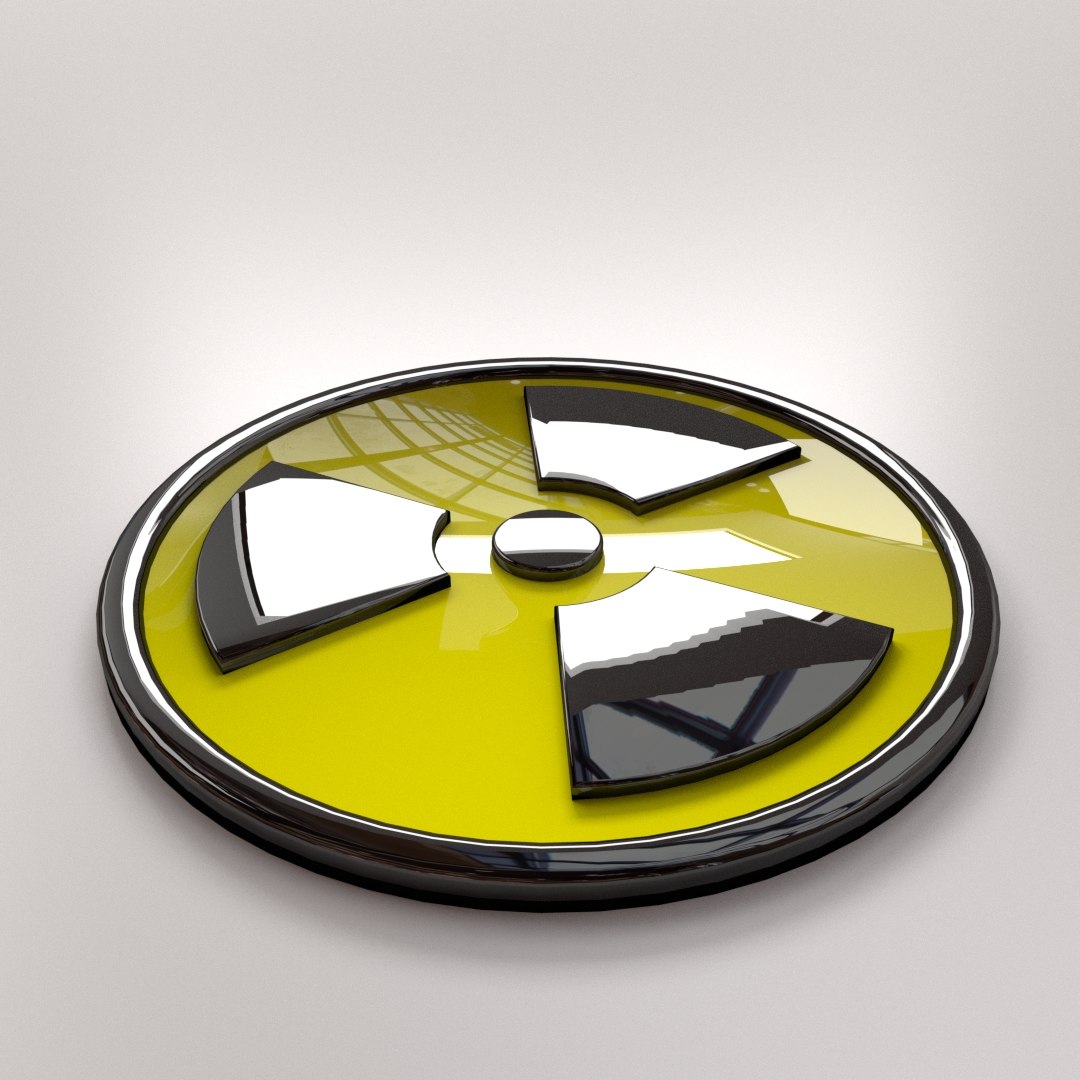 Radioactive Symbol 3D Model - TurboSquid 1501547