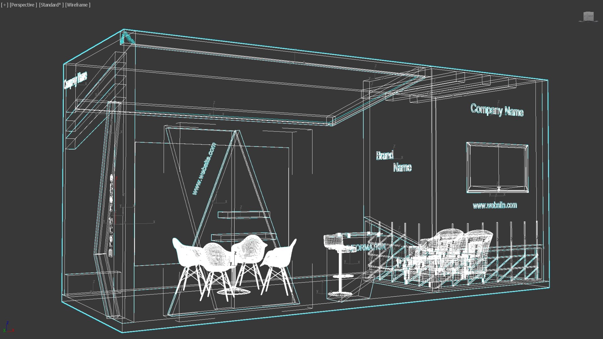 3d Exhibition 3D model - TurboSquid 2115904