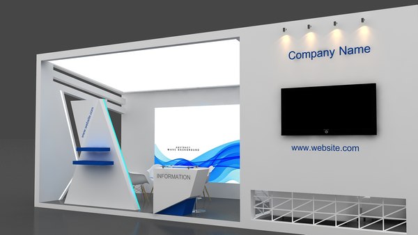 Exposição 3D Modelo 3D - TurboSquid 2115904