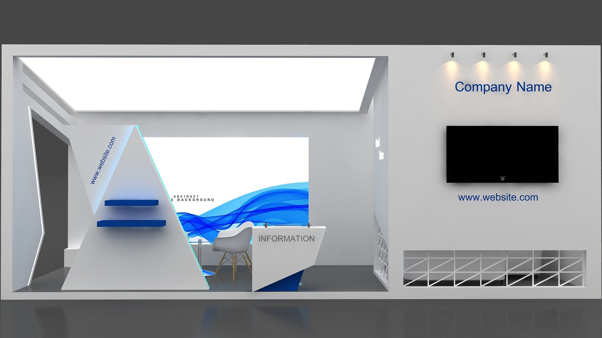 3d Exhibition 3D model - TurboSquid 2115904