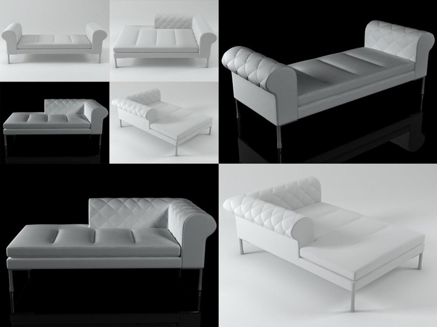 Barocco zanotta model - TurboSquid 1183612