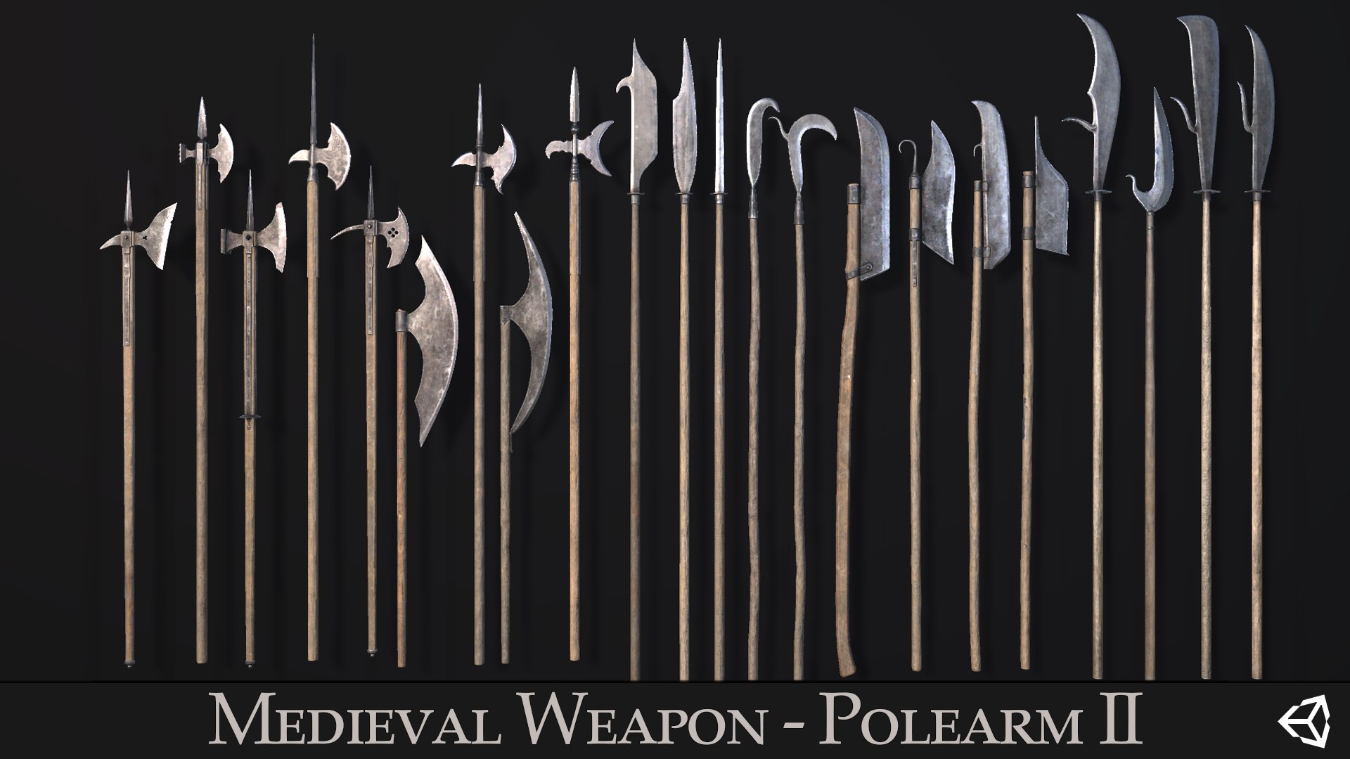 3D Medieval Weapon - Polearm II Model - TurboSquid 2197480