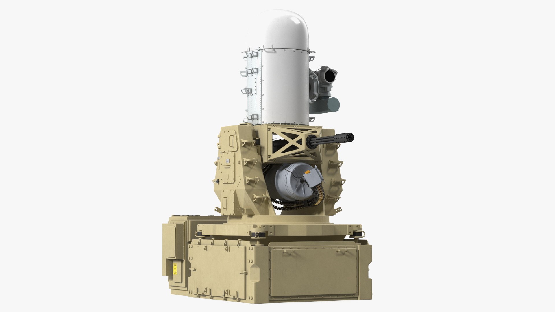 Mark 15 Phalanx Close-In Weapon System Sand Rigged 3D - TurboSquid 2104150