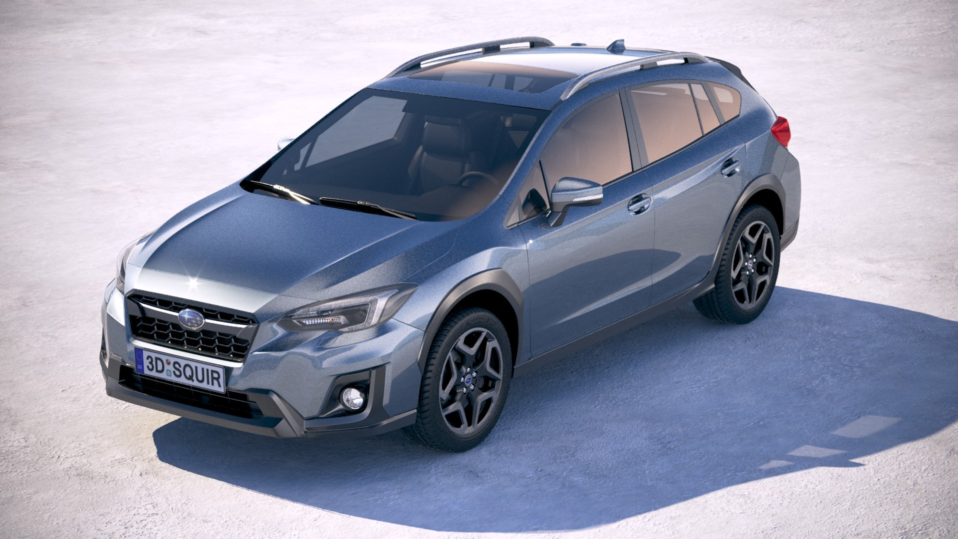Subaru Xv 2018 3D Model - TurboSquid 1237411