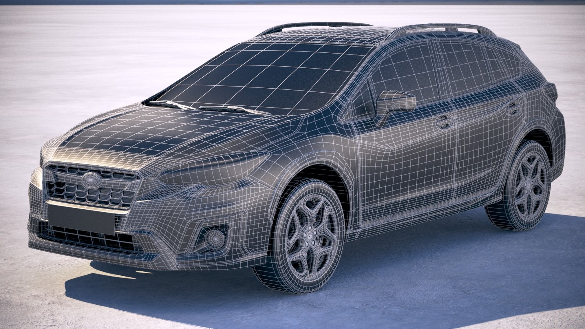 Subaru Xv 2018 3D Model - TurboSquid 1237411