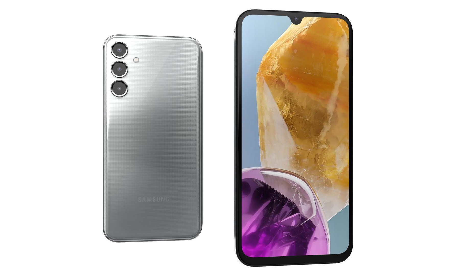 3D Samsung Galaxy M15 Gray Model - TurboSquid 2210461