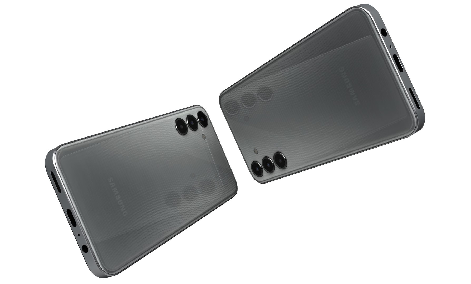 3D Samsung Galaxy M15 Gray Model - TurboSquid 2210461