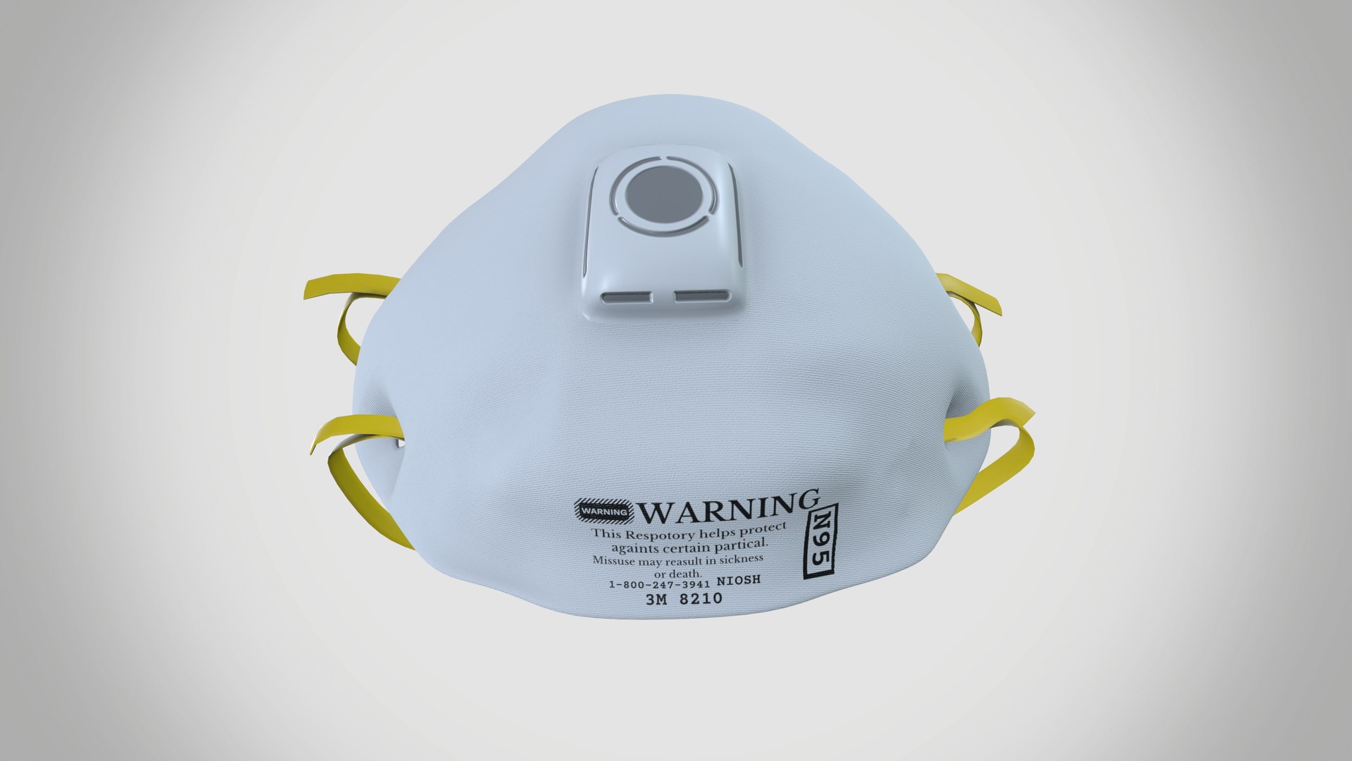 3D N95 Mask - TurboSquid 2255372