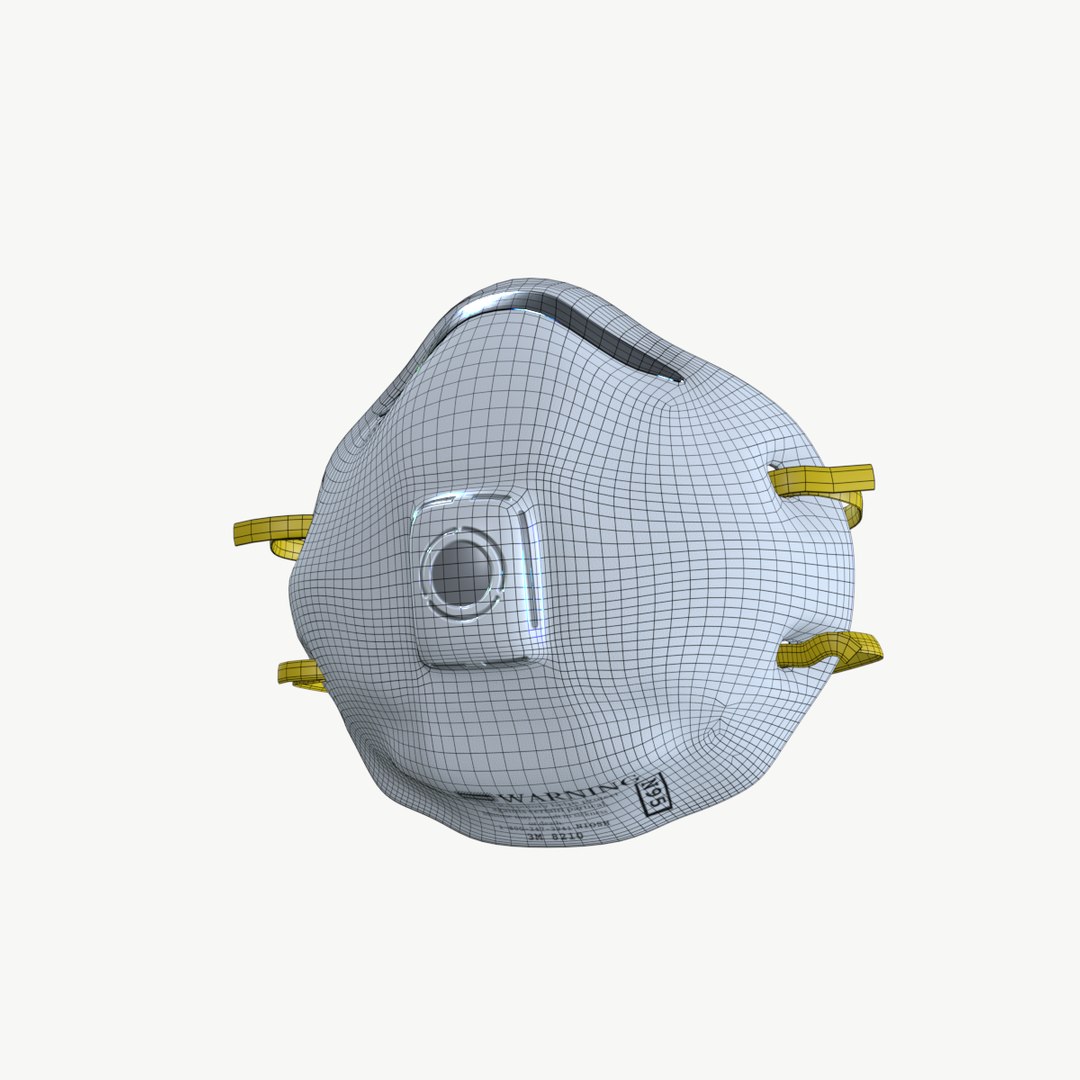 3D N95 Mask - TurboSquid 2255372