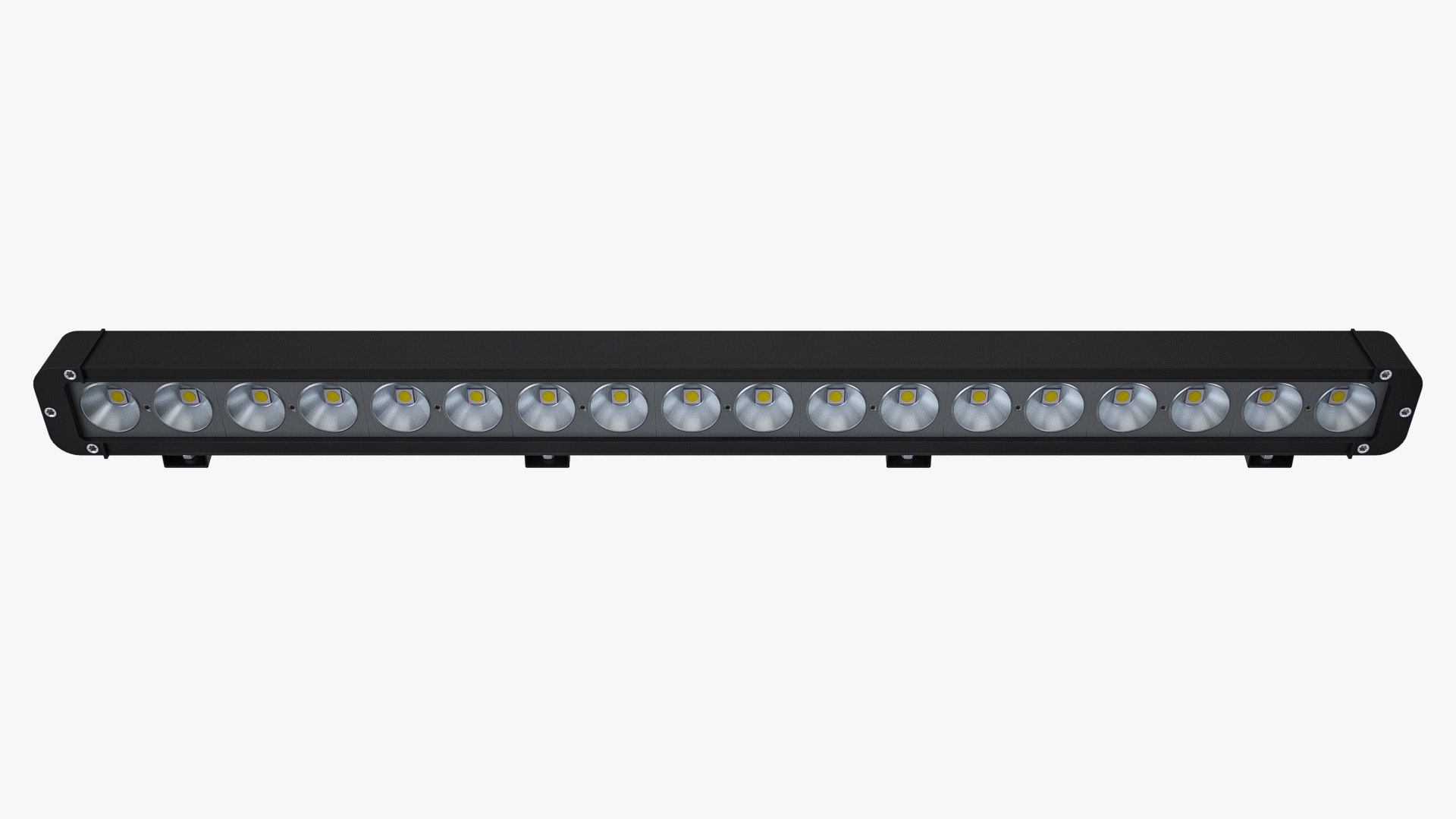 3D Large LED Light Bar - TurboSquid 1802050