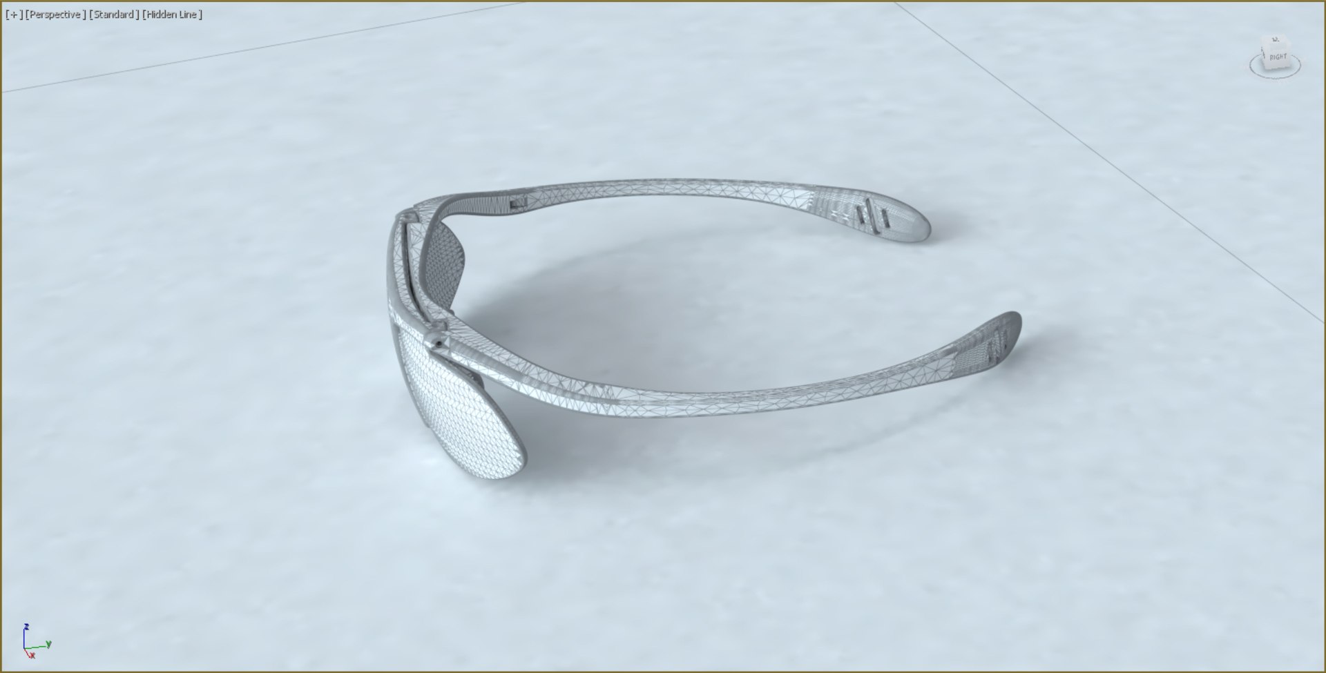 3D Glasses Design Model - TurboSquid 1589055