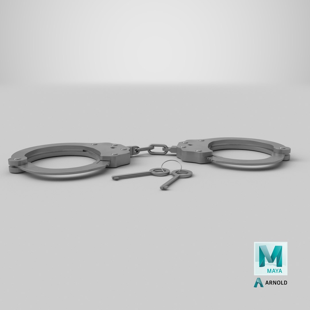 Handcuffs 01 3D Model - TurboSquid 1876102