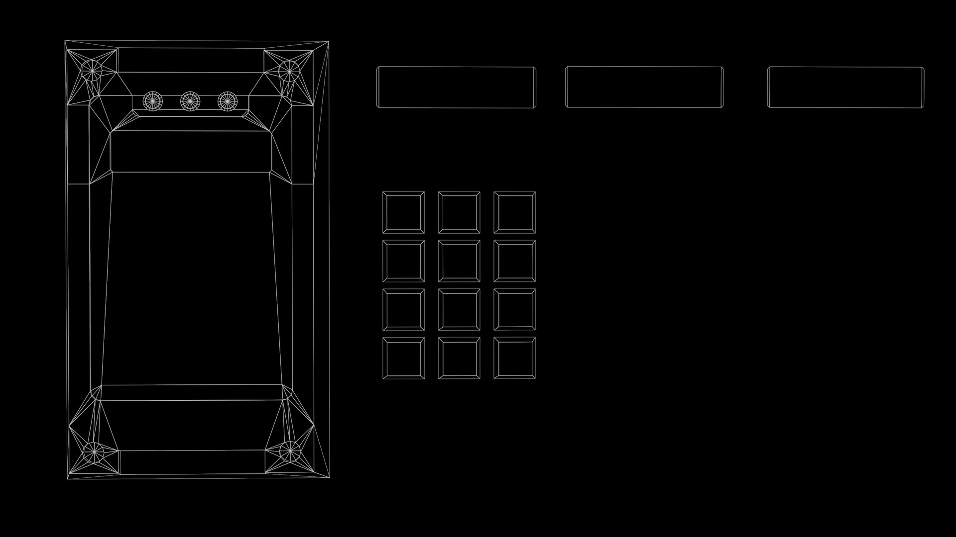 3D Old Keypad Lock - PBR Game Ready Low Poly Model - TurboSquid 2344529