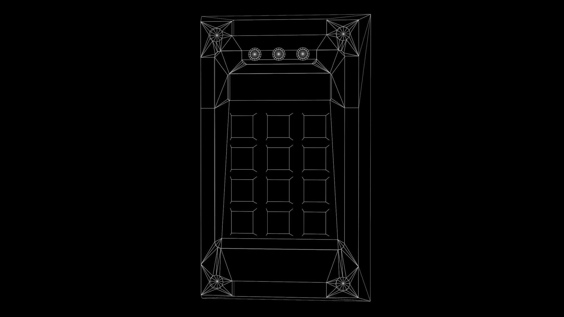 3D Old Keypad Lock - PBR Game Ready Low Poly Model - TurboSquid 2344529