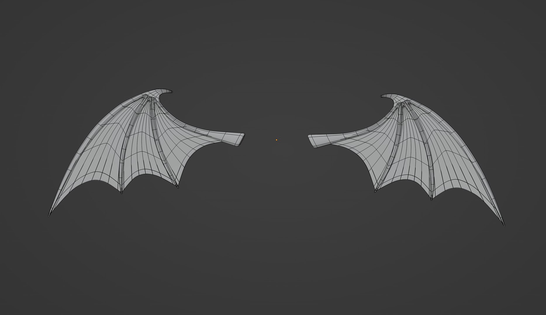 3D Model Dragon Wings - TurboSquid 2198843
