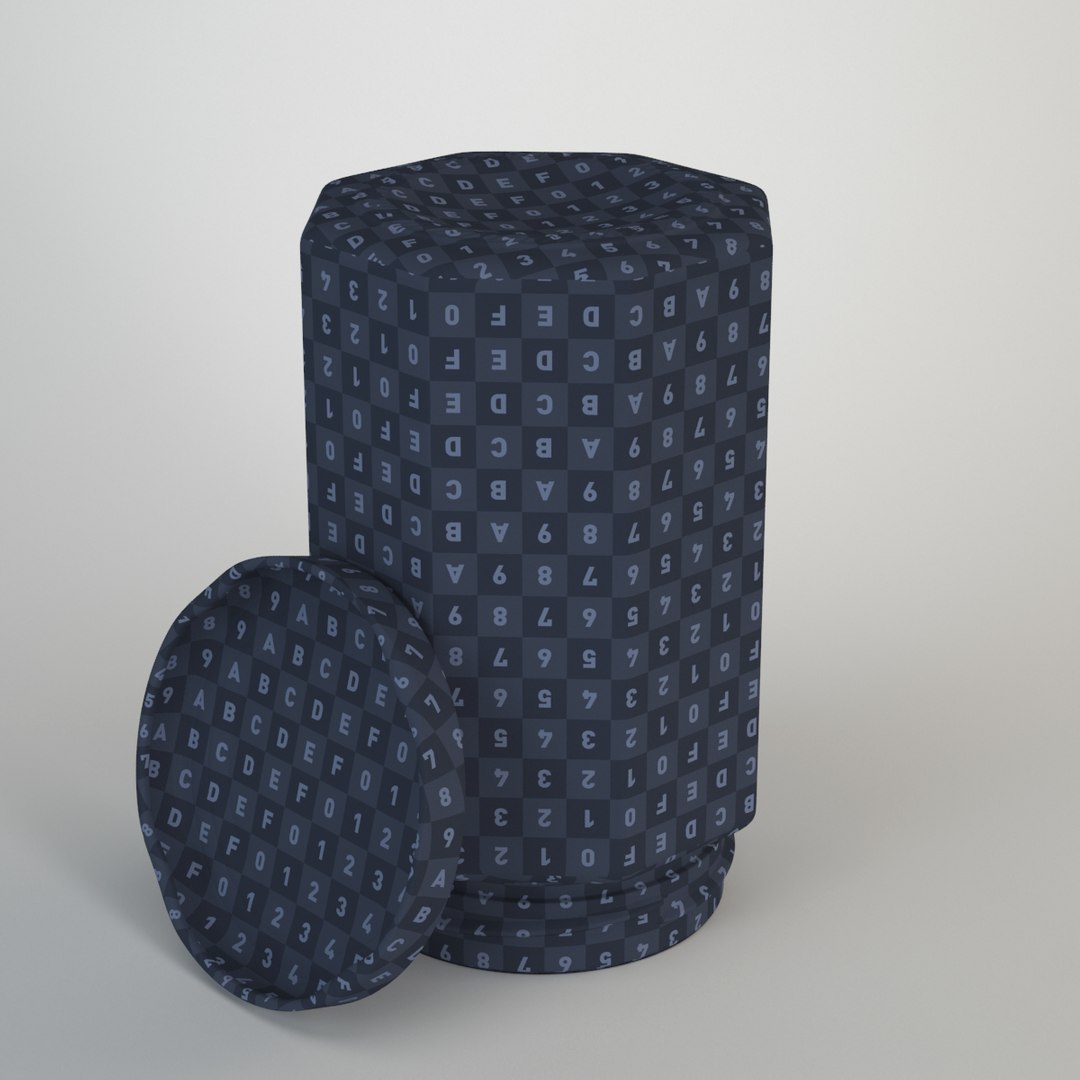 3d Model Packaging Jar