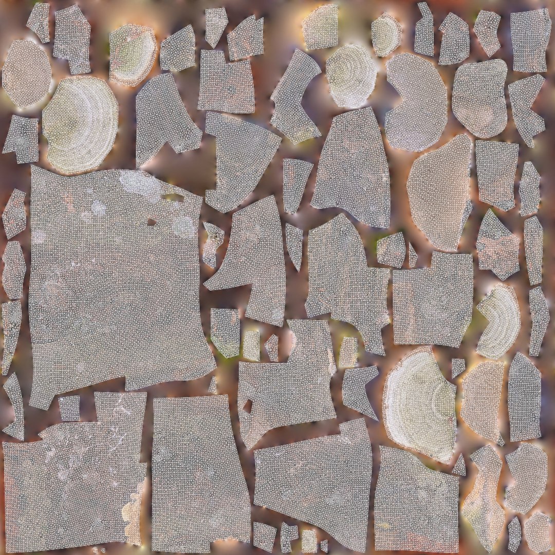 Thick Weathered Log With Fungus Model - TurboSquid 1800055