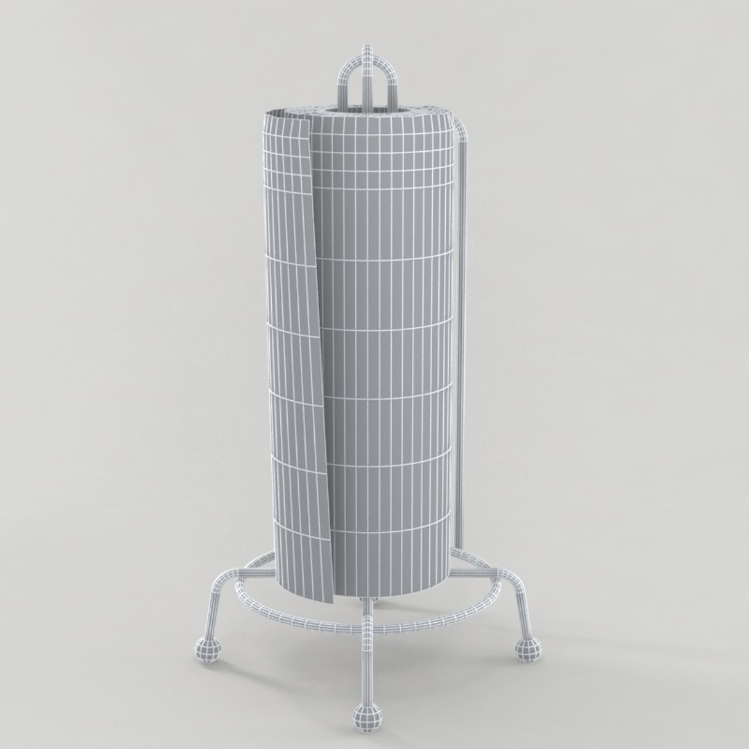 3d Paper Towel Model