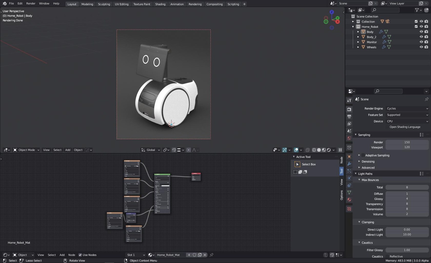 Home Robot Astro Model - TurboSquid 1799743