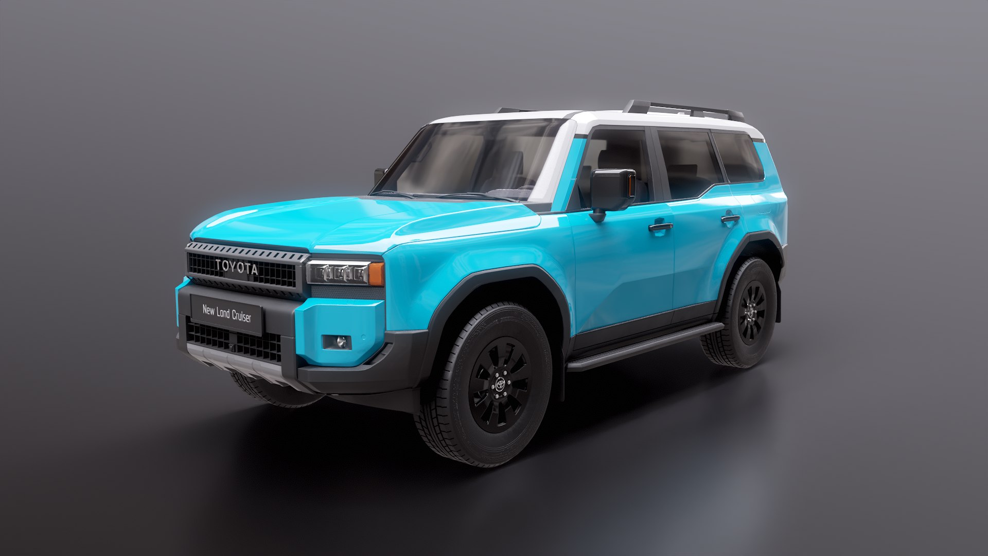 3D Model Toyota Land Cruiser 250 Prado - TurboSquid 2385385