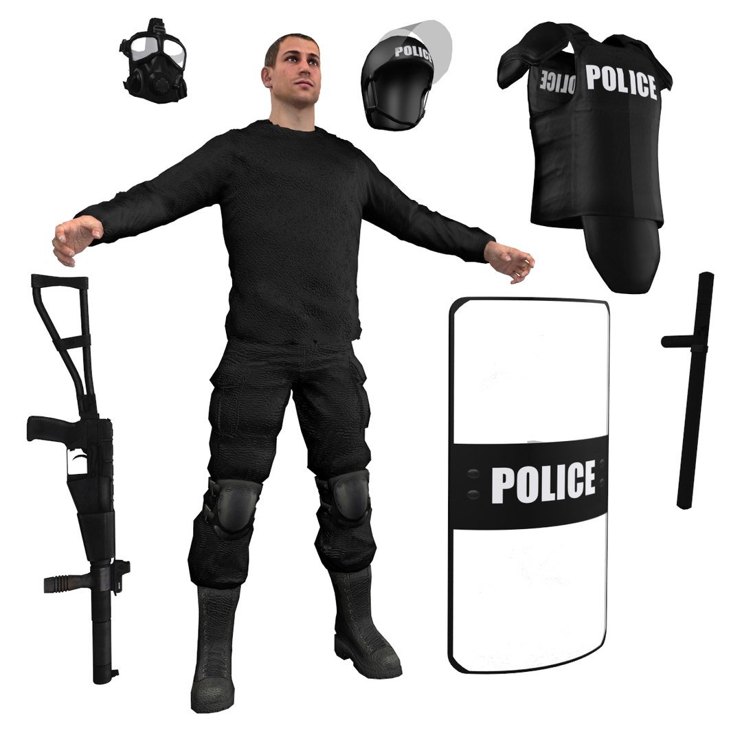 riot police pack max