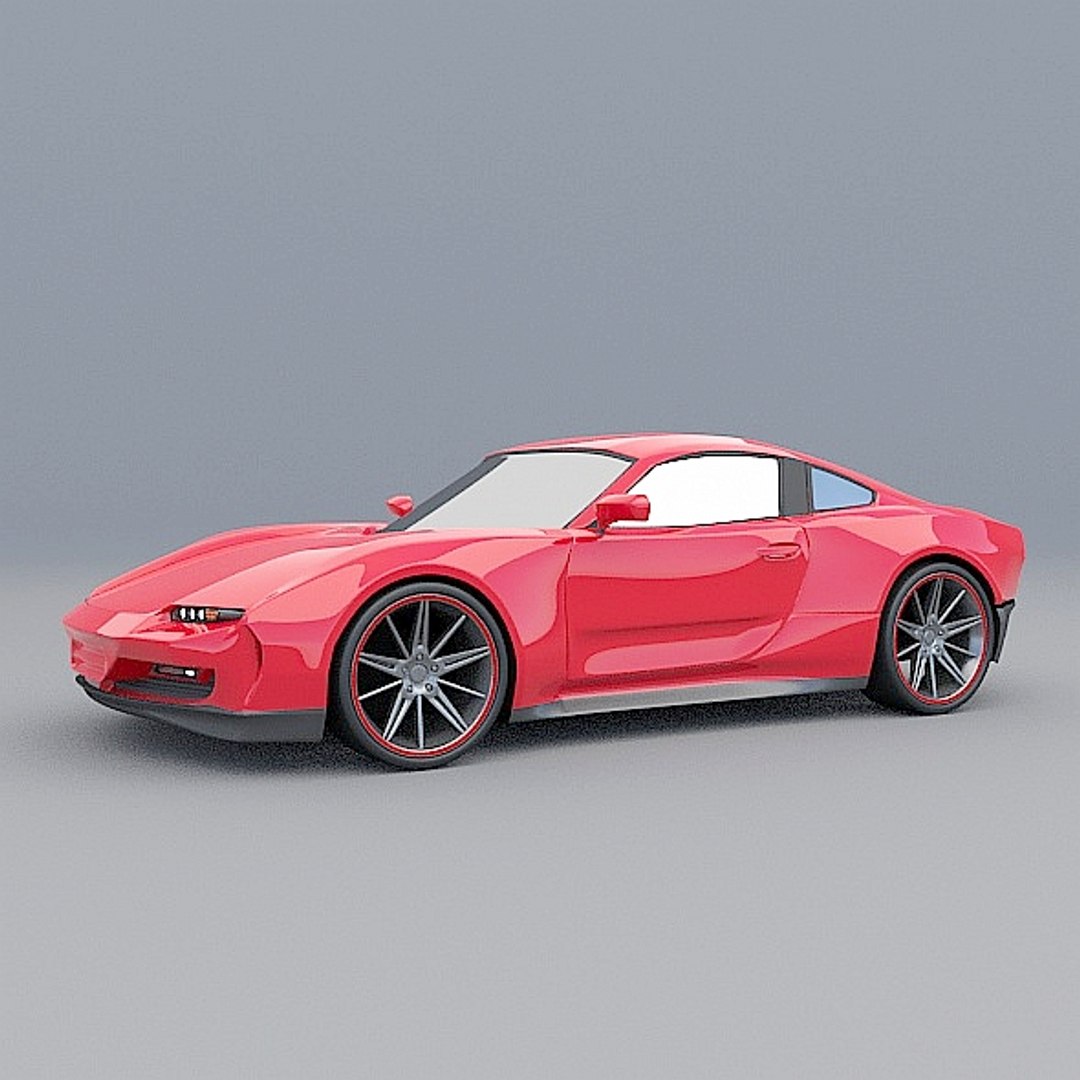 3D Model Generic Cars Concept - TurboSquid 1514276