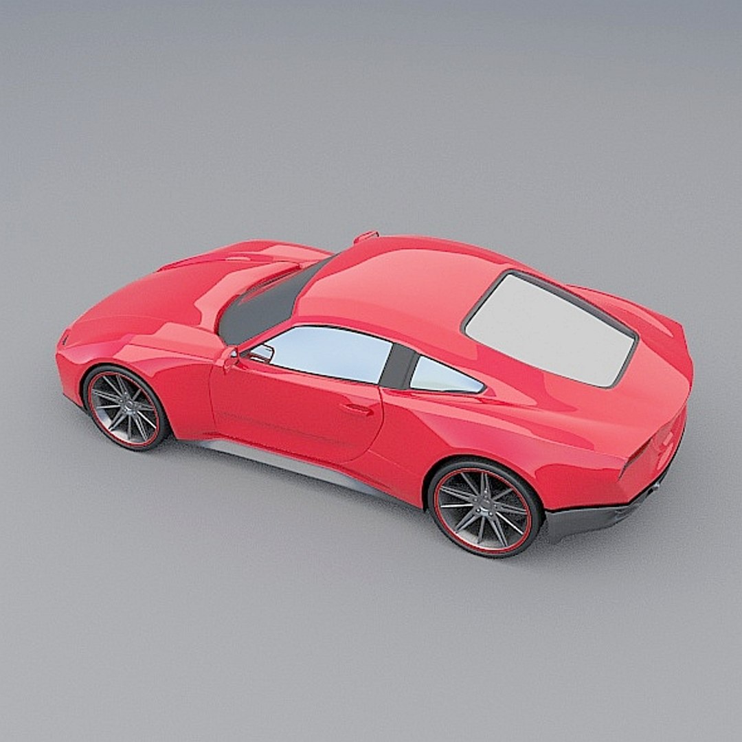 3D Model Generic Cars Concept - TurboSquid 1514276