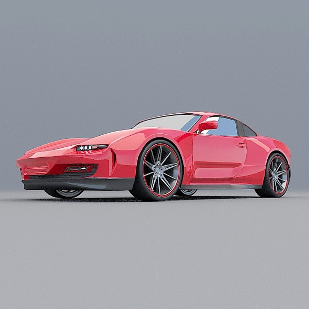 3D Model Generic Cars Concept - TurboSquid 1514276