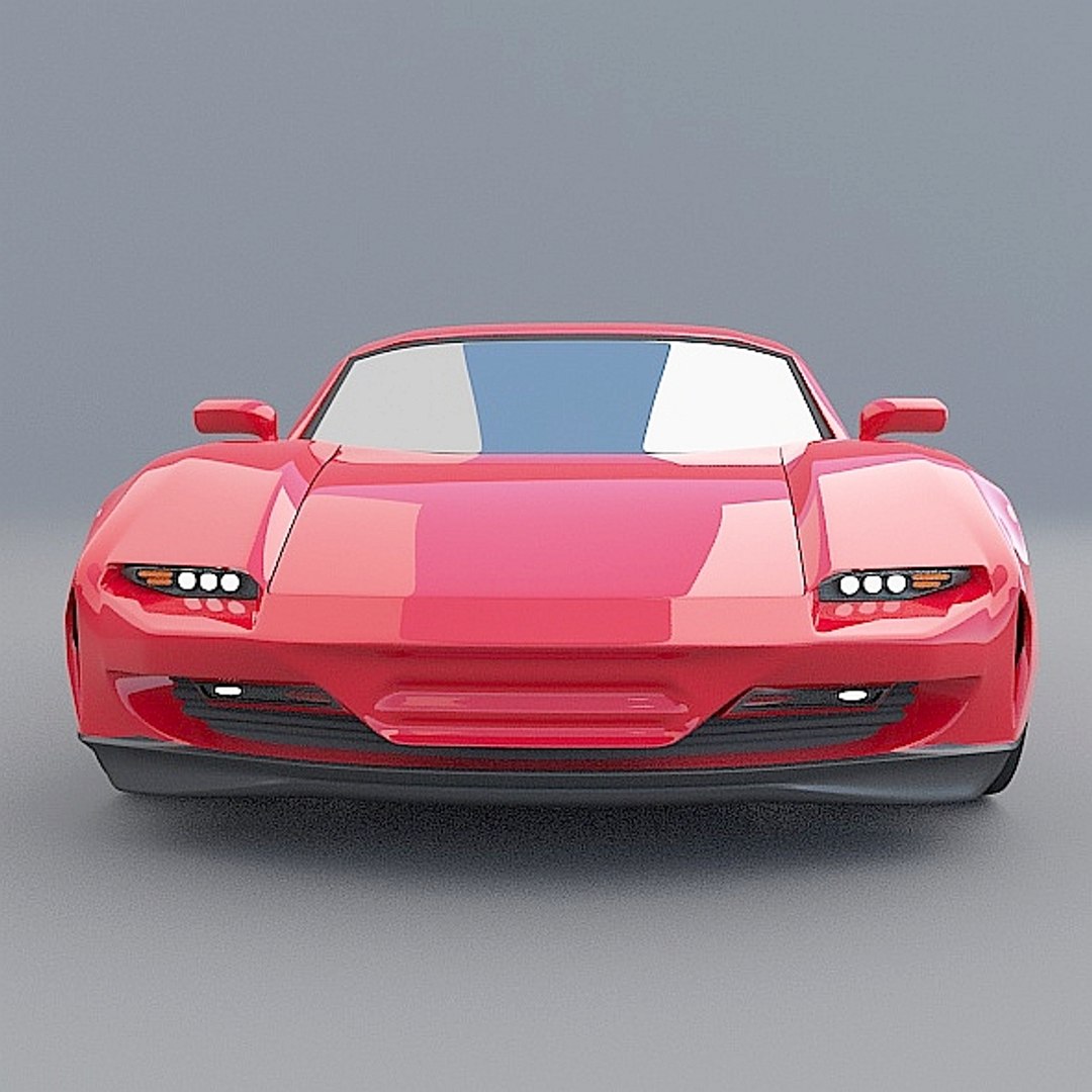 3D Model Generic Cars Concept - TurboSquid 1514276