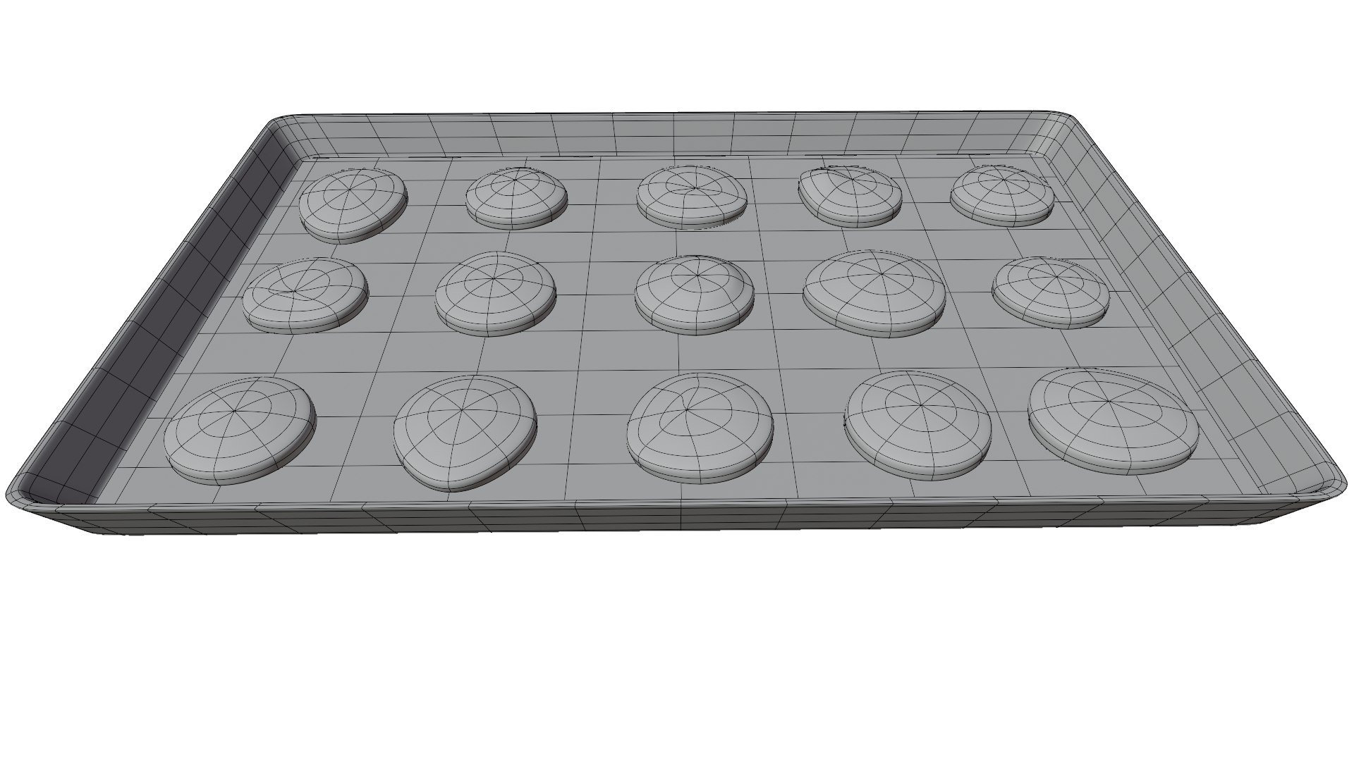 Baking Sheet Model - TurboSquid 2235055