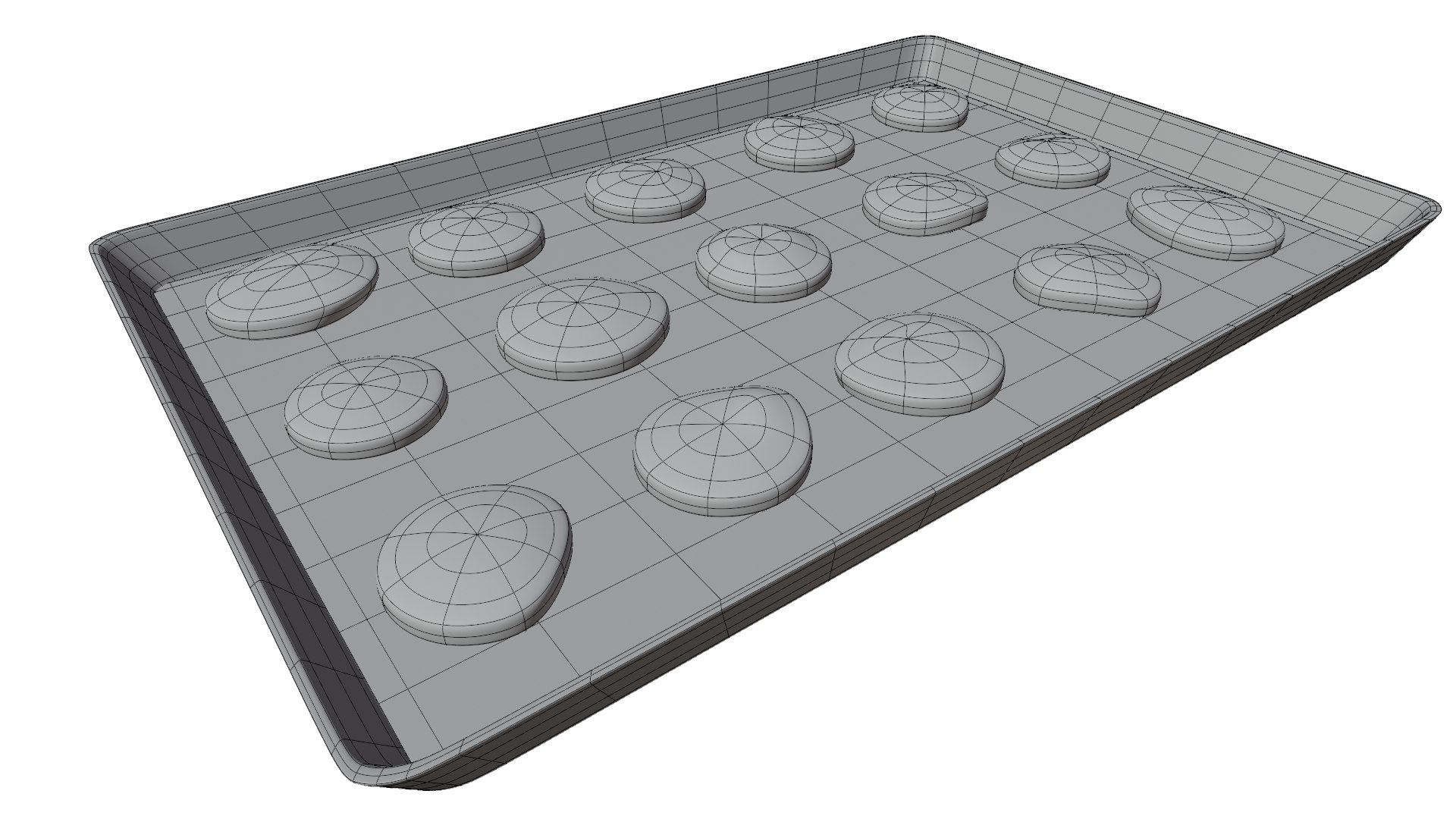 Baking Sheet Model - TurboSquid 2235055
