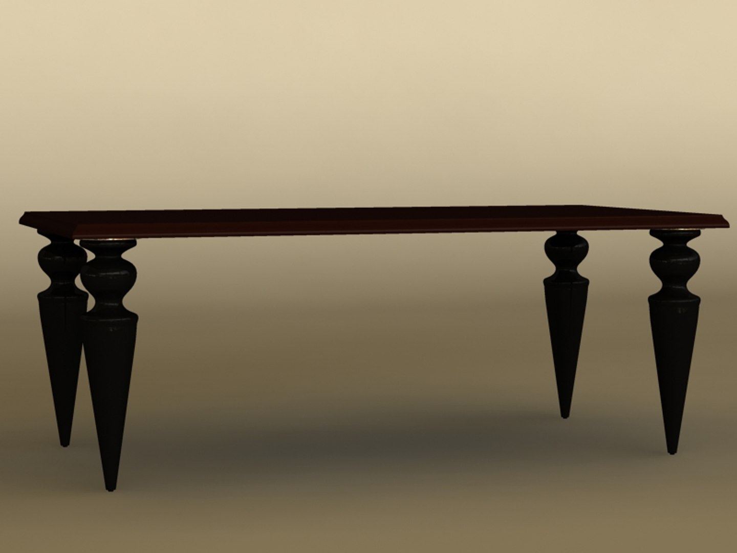 3d table gran canal 72 model