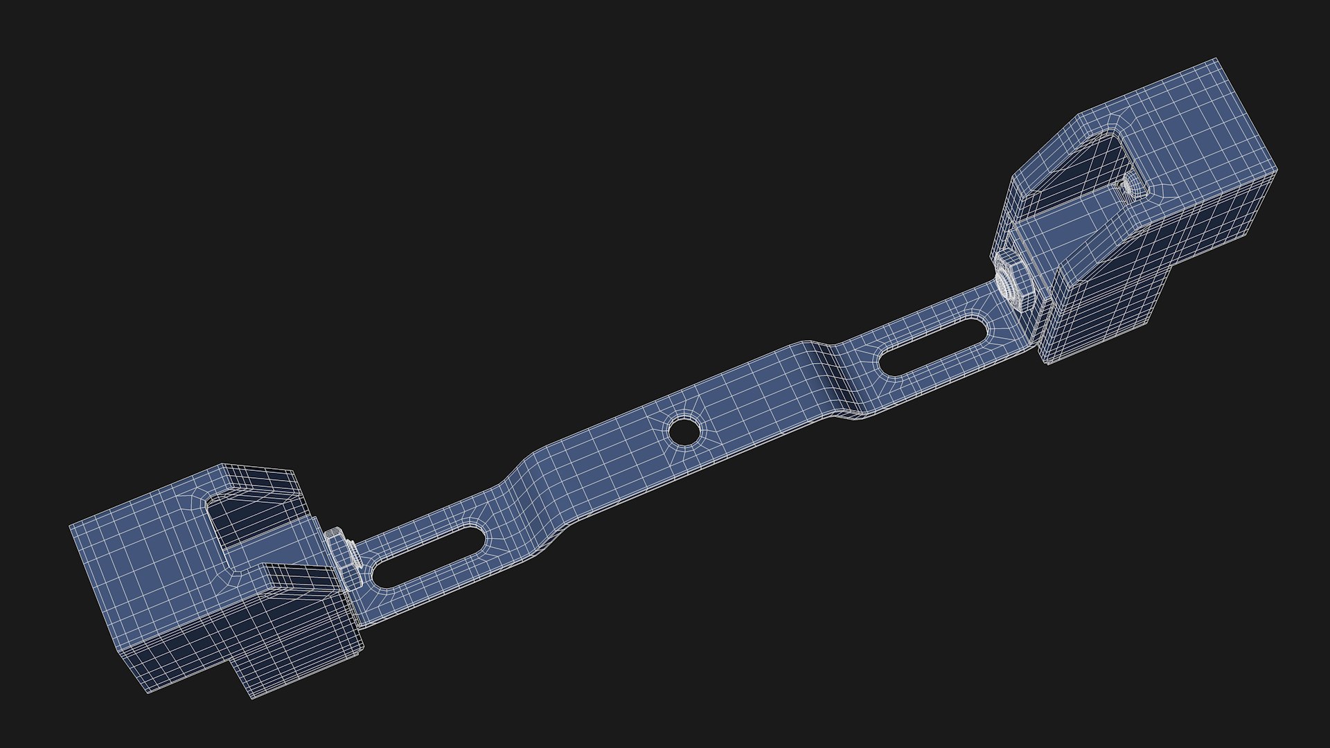 3D Model Lamp Holder R7s 118mm - TurboSquid 2293563