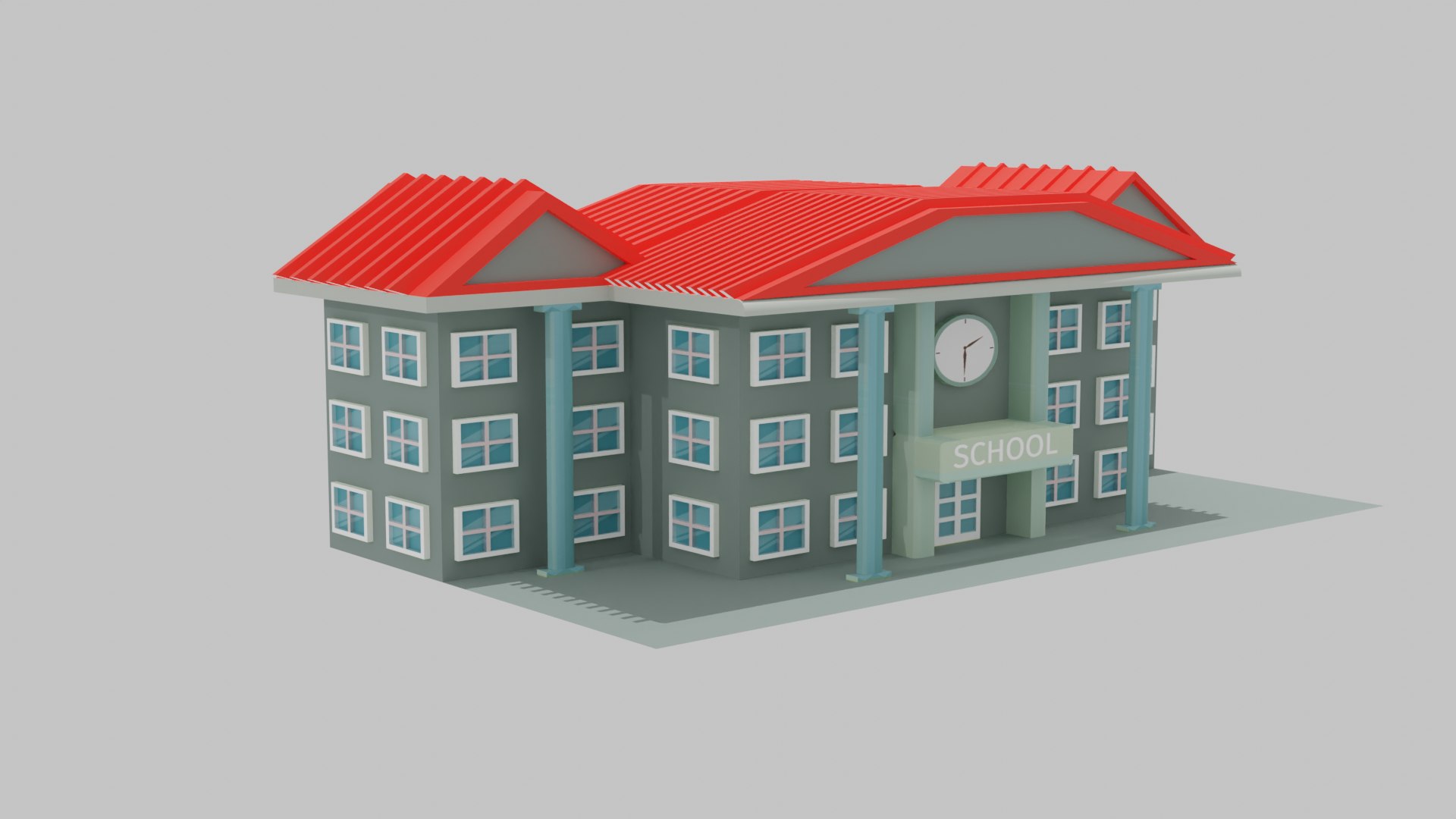 3D model School - TurboSquid 2132174