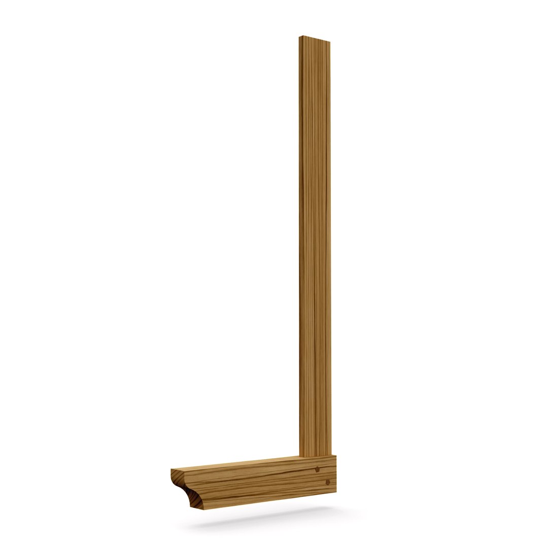 3D Model Wooden Square - TurboSquid 1580345