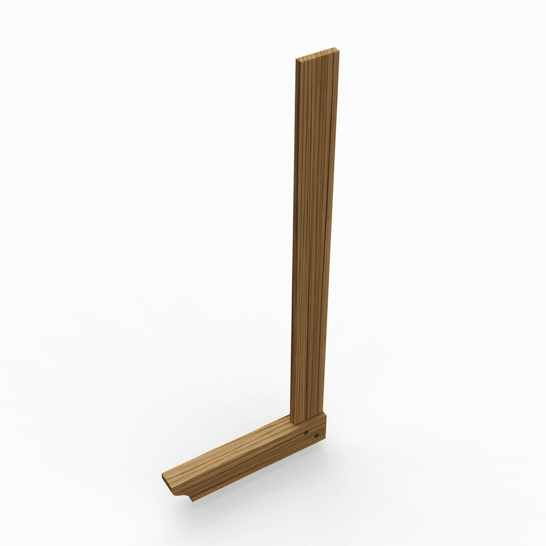 3D Model Wooden Square - TurboSquid 1580345