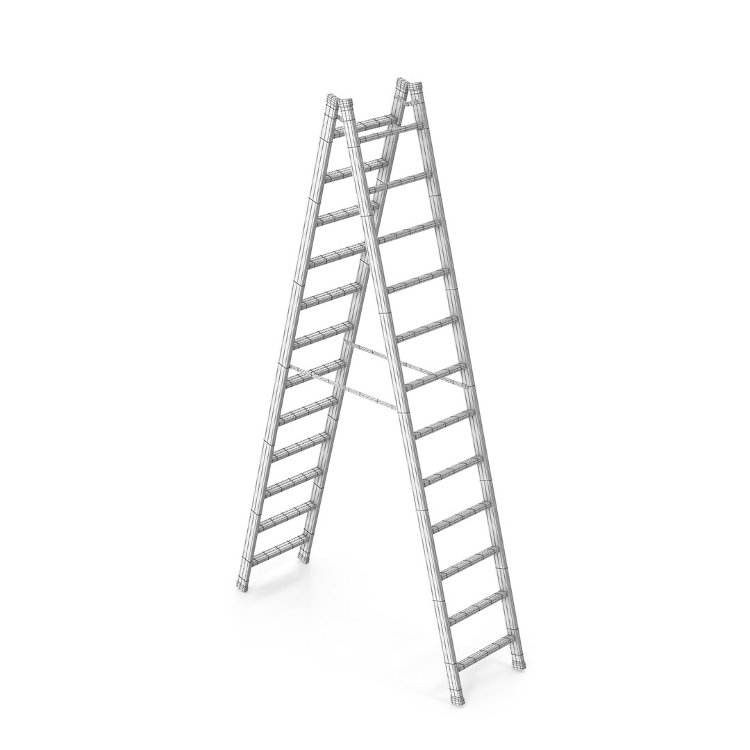 3D Ladder Model - TurboSquid 2002303